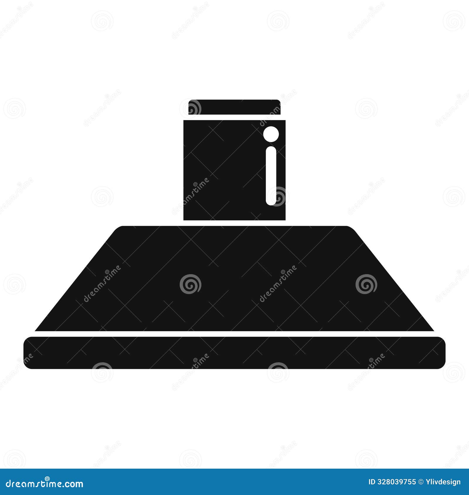 Extractor Hood Icon Flat Vector Set Outline | CartoonDealer.com #336947285