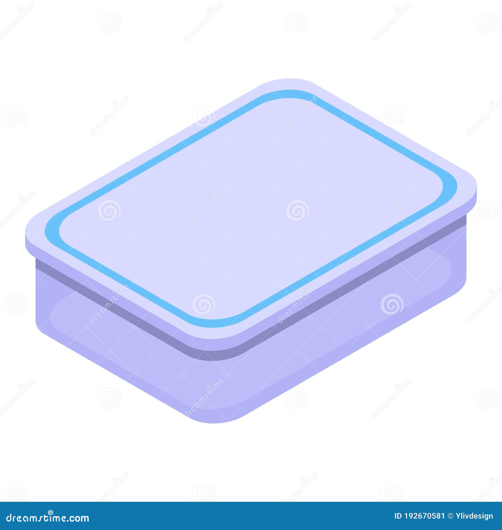 Kitchen Food Container Icon, Isometric Style Stock Vector ...