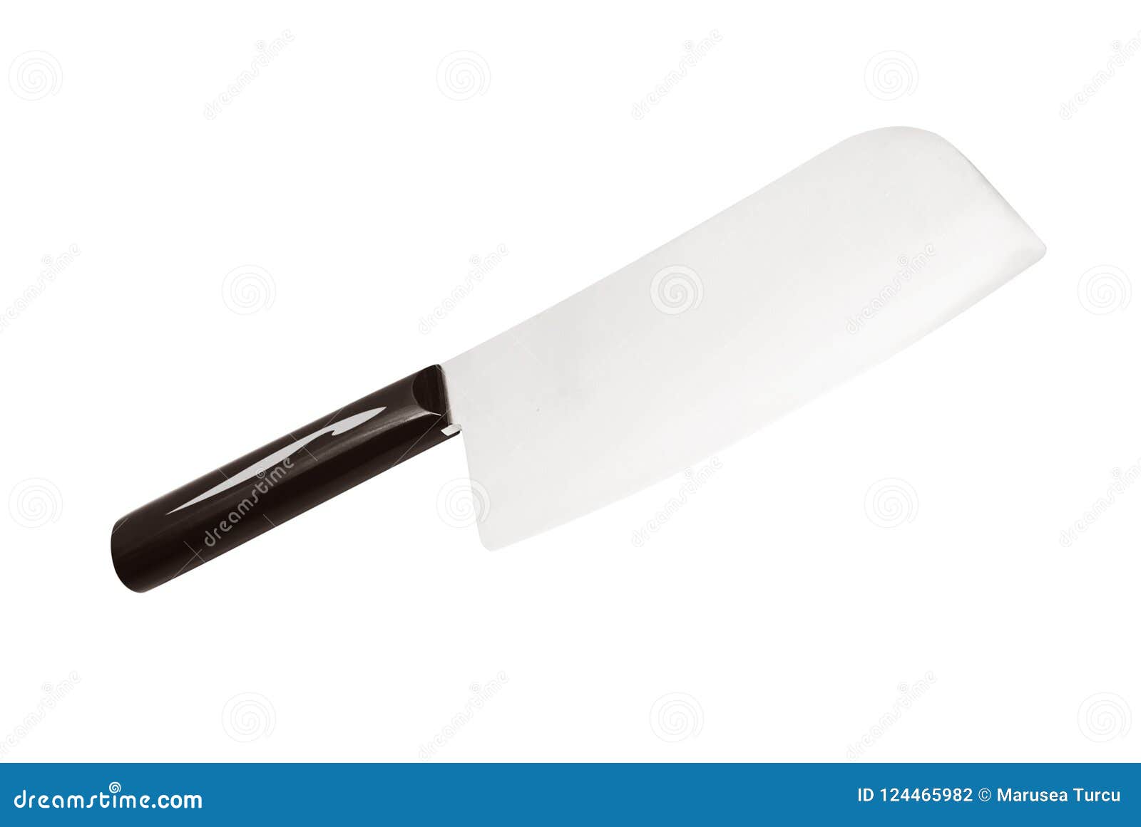 Kitchen hatchet isolated stock photo. Image of kitchen - 124465982