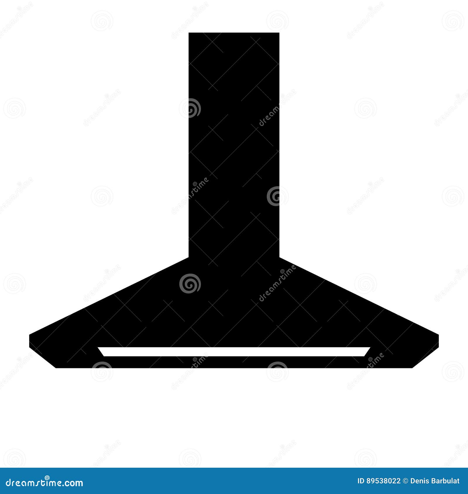 Kitchen hood stock vector. Illustration of symbol, graphic - 89538022