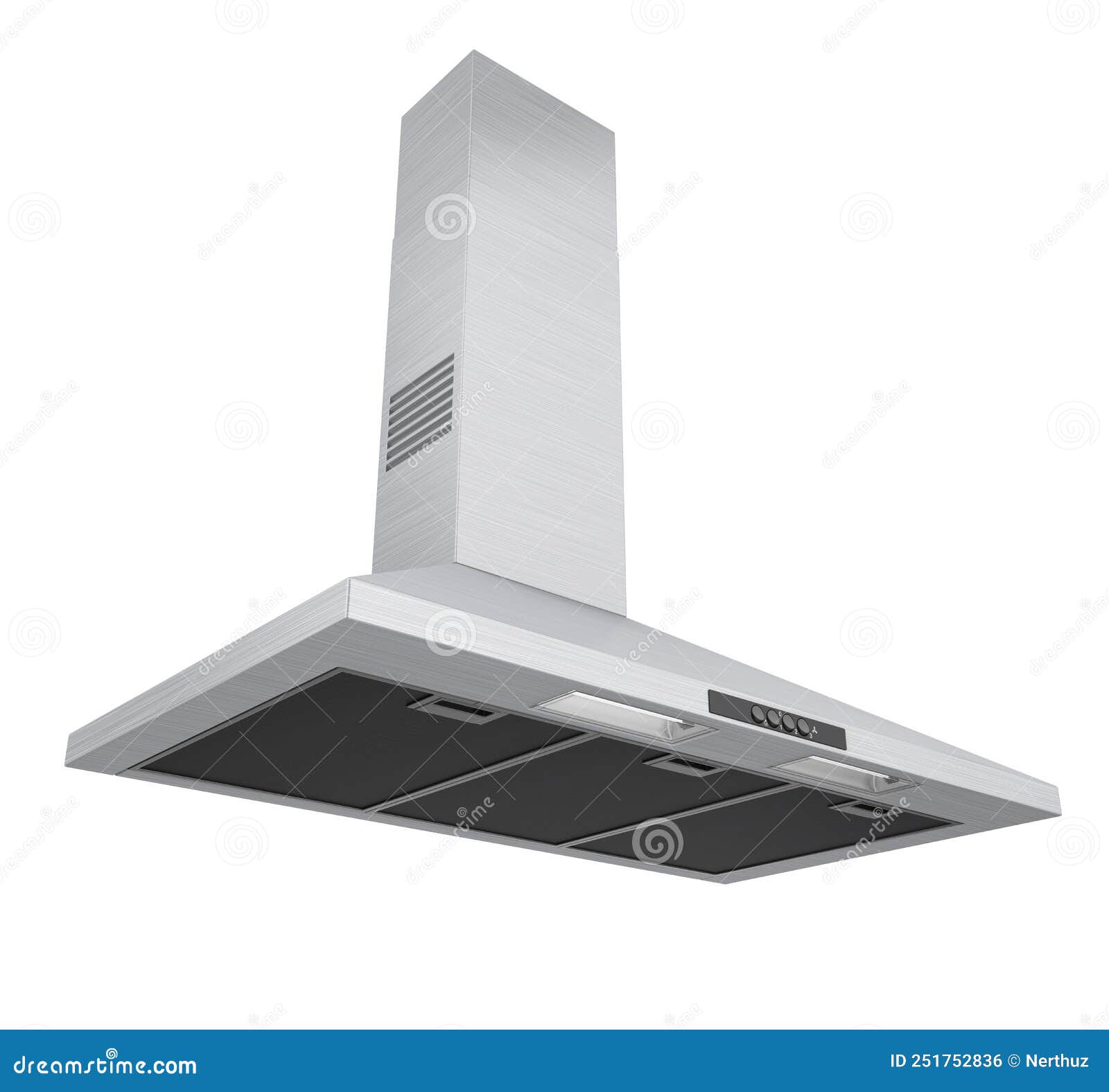 Kitchen Hood, Kitchen Hood Icon, Realistic Kitchen Hood Isolated On ...