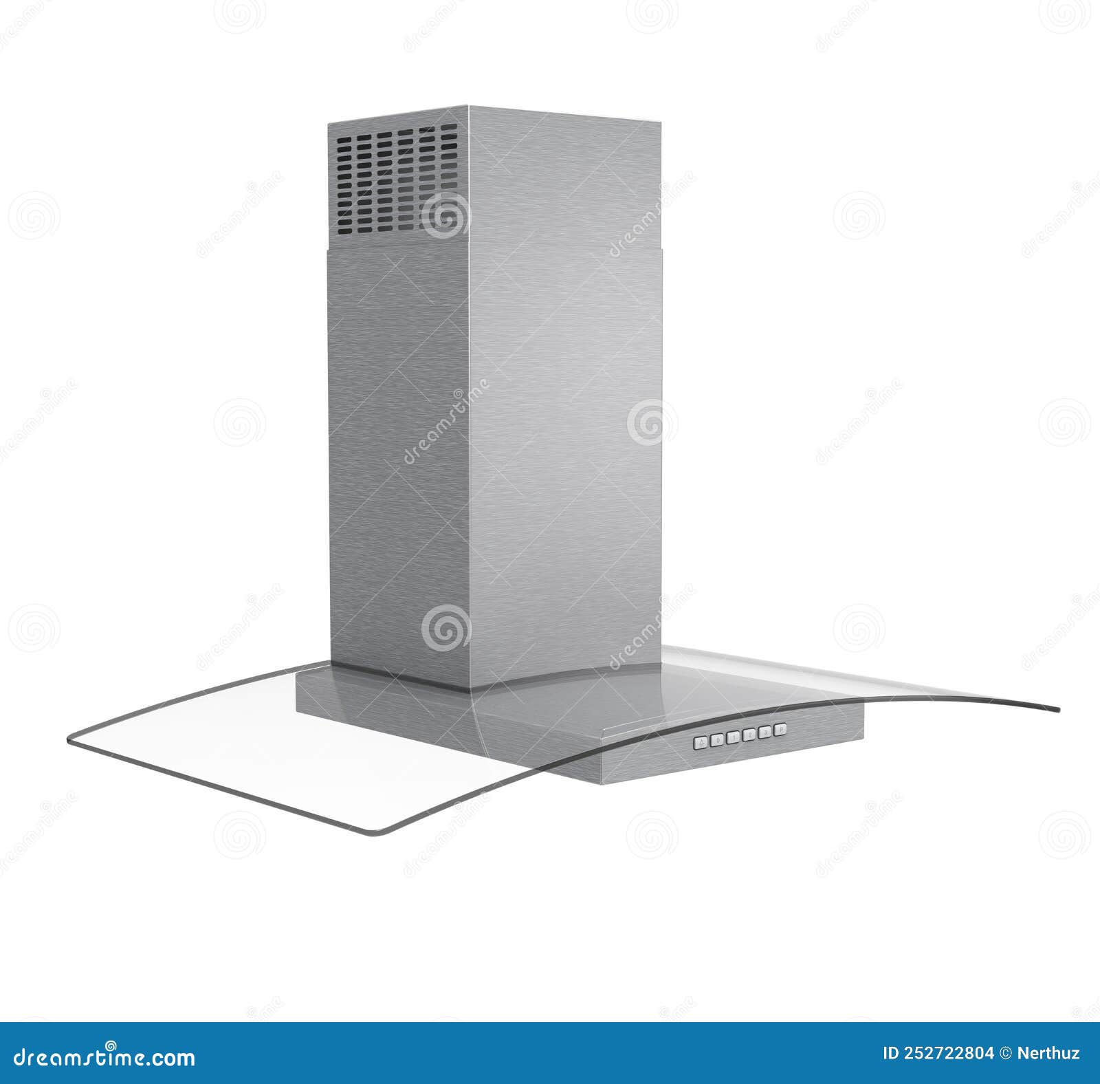 Kitchen Hood, Kitchen Hood Icon, Realistic Kitchen Hood Isolated On ...