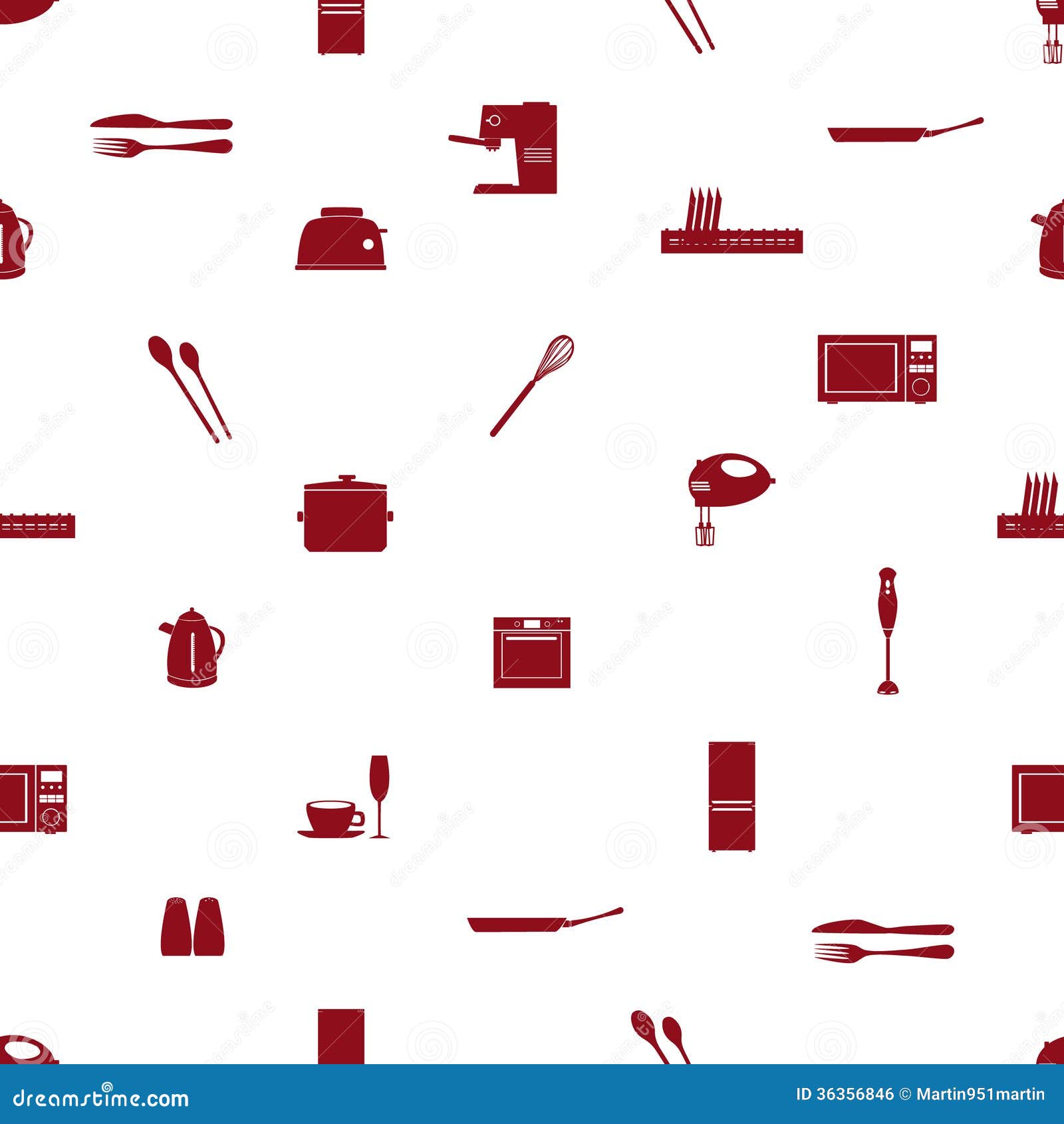 Kitchen icon pattern eps10 stock vector. Illustration of cooker - 36356846