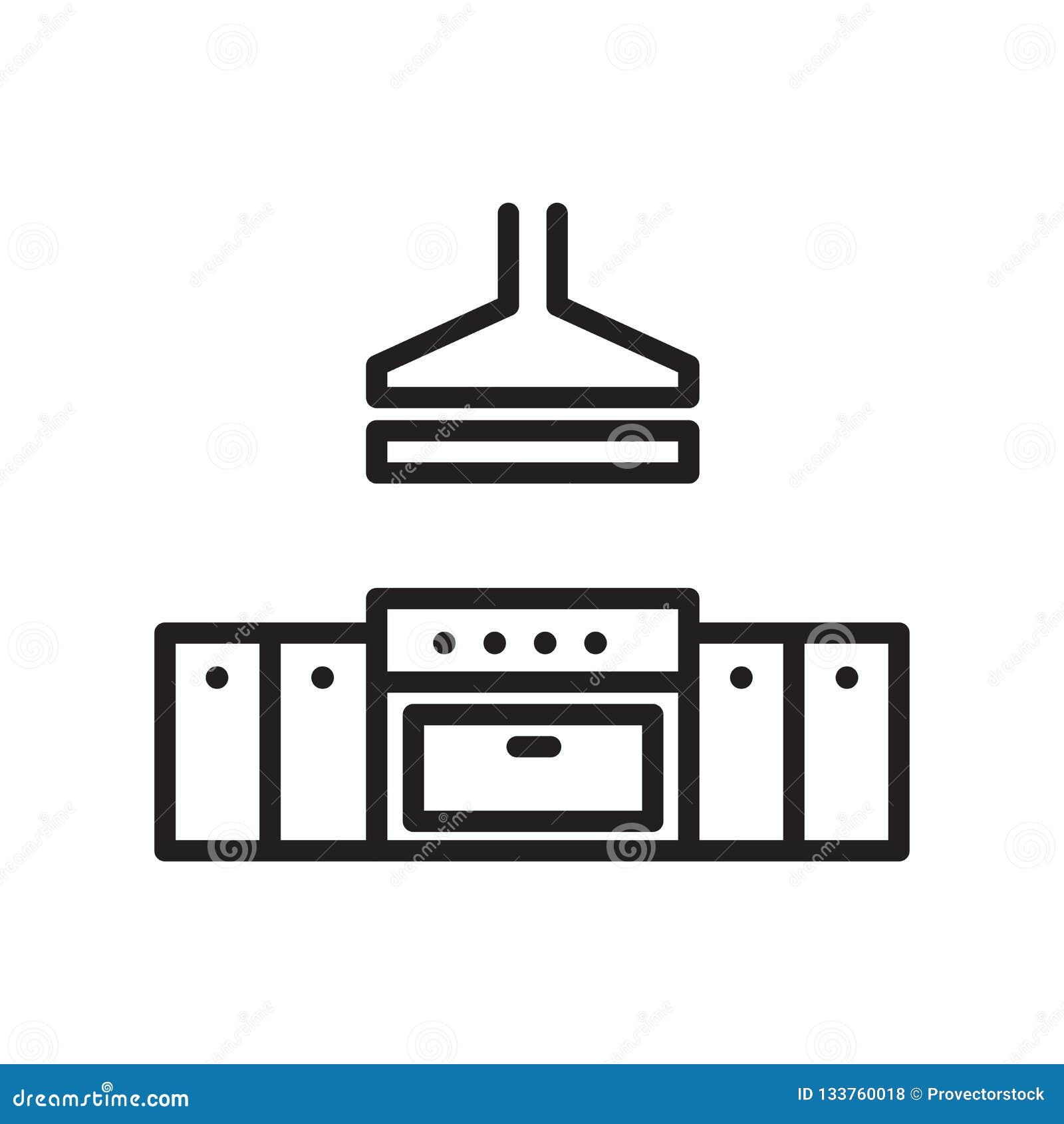 Kitchen Icon Vector Sign and Symbol Isolated on White Background Stock ... Kitchen Icon Vector Sign and Symbol Isolated on White Background Stock ...