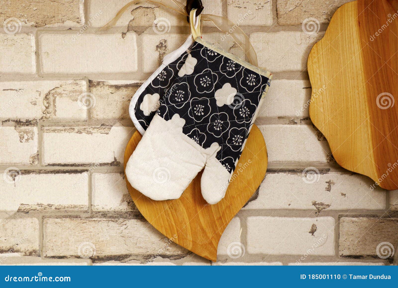 Kitchen Instruments on the Wall Stock Photo - Image of room, modern ...