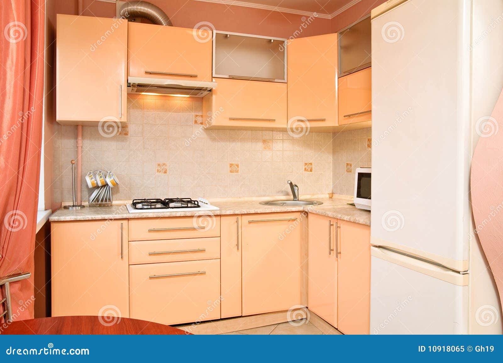 Kitchen interior stock image. Image of modern, house - 10918065