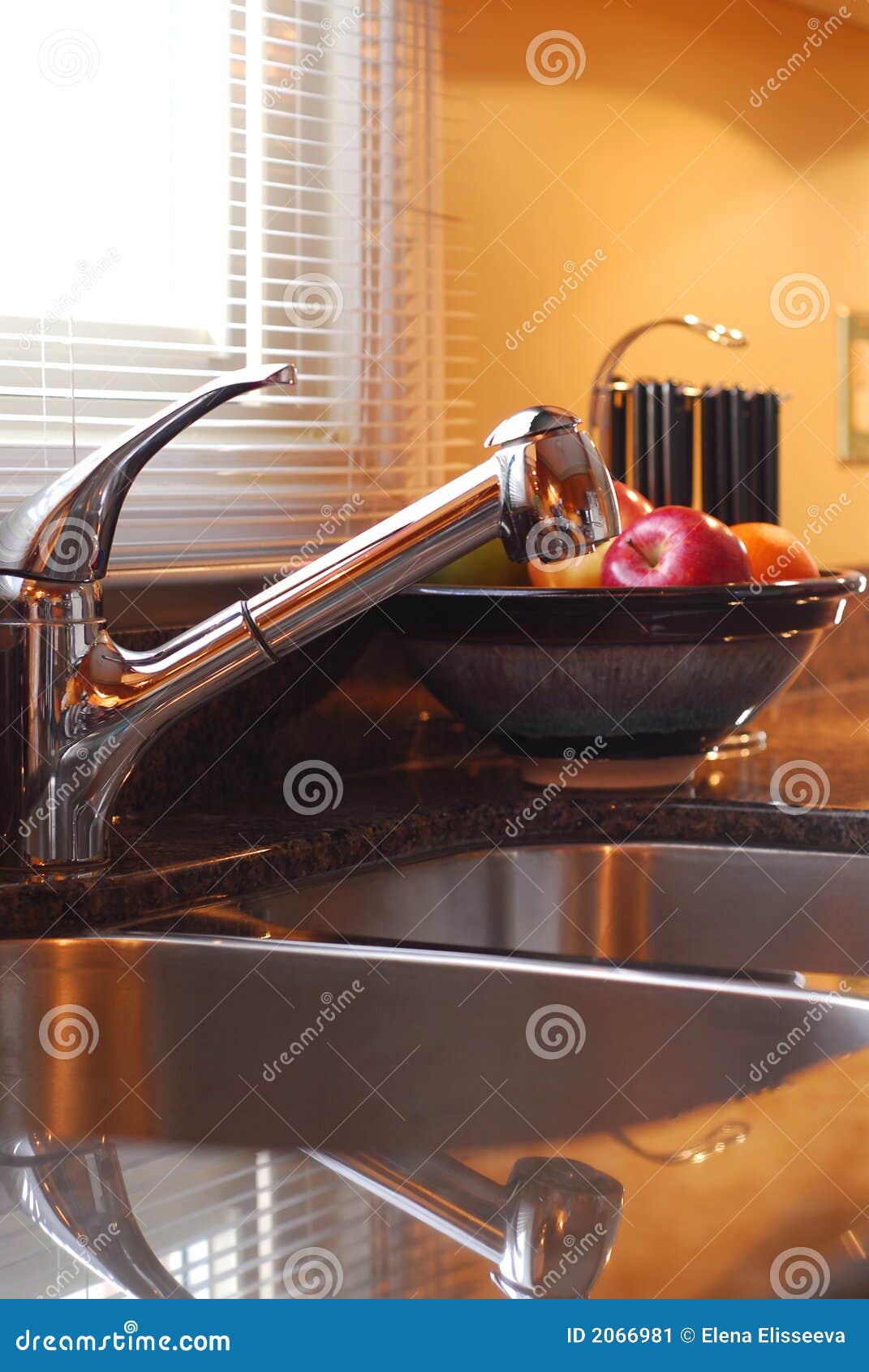 Kitchen interior stock image. Image of luxury, faucet - 2066981