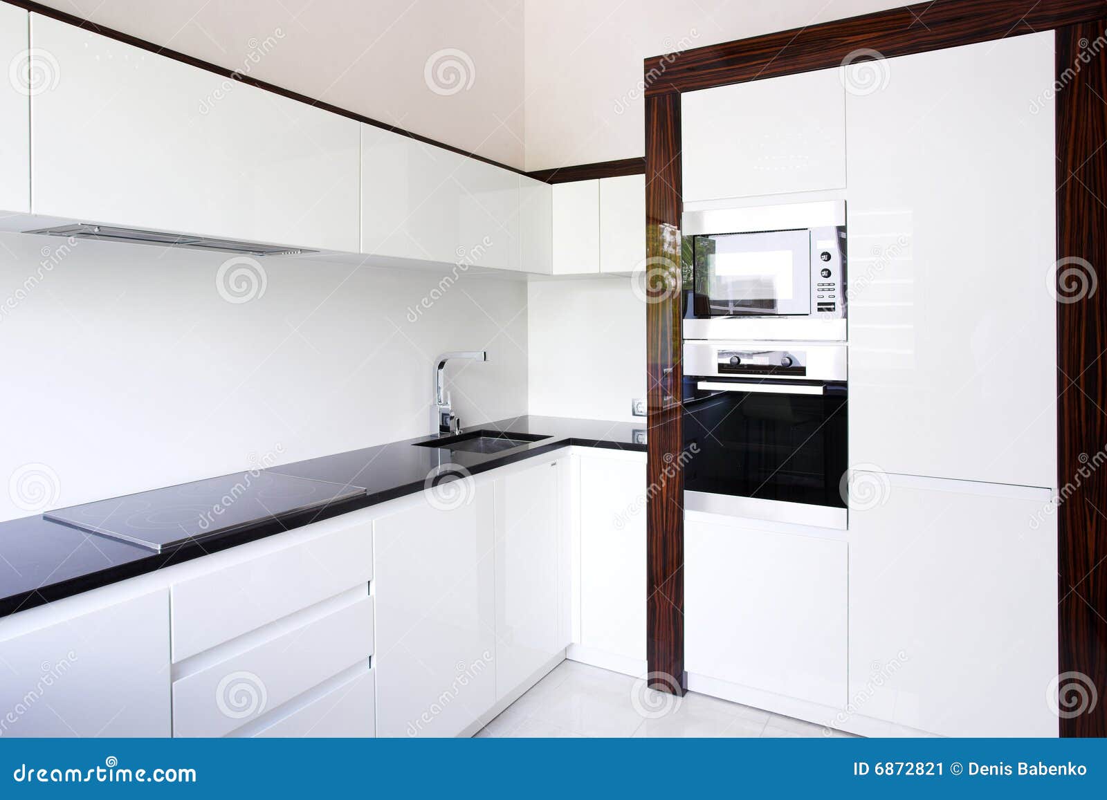 Kitchen interior corner stock image. Image of domestic - 6872821