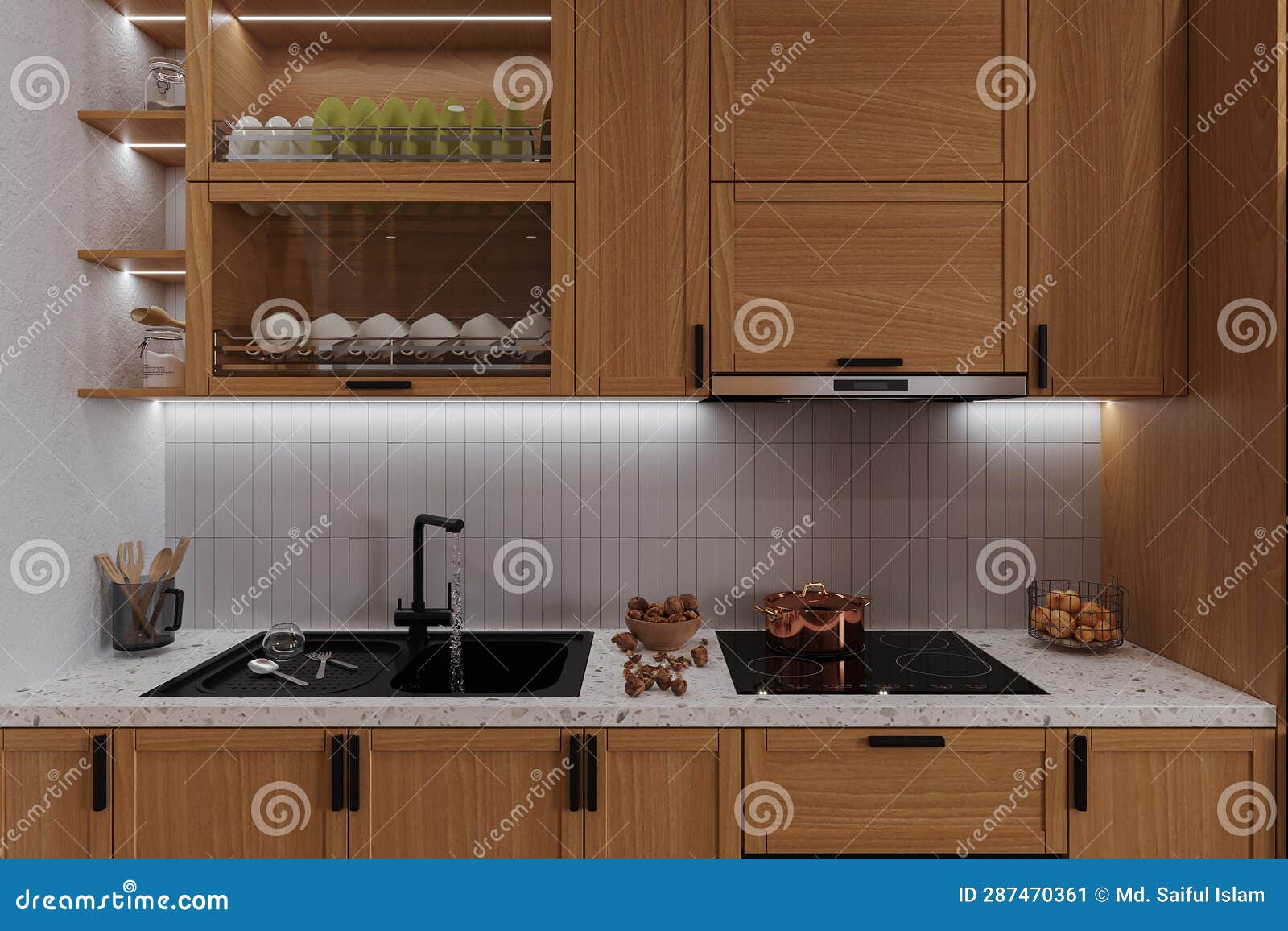 Kitchen Interior Design with Modern Electrical Devices Finds the ...