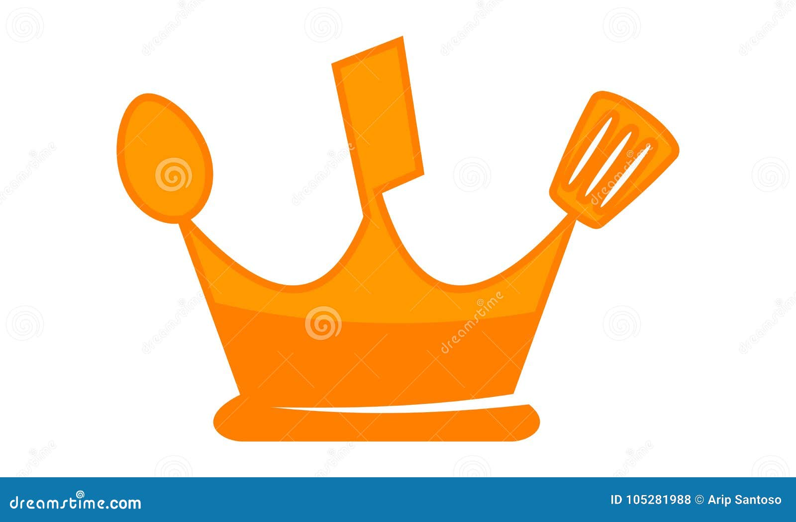 Kitchen King Logo Design Template Stock Vector - Illustration of ...