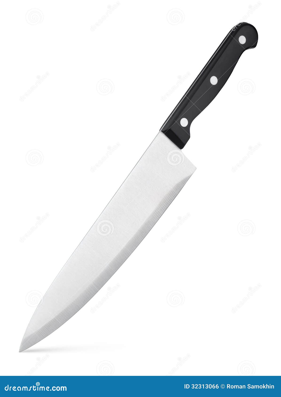 Kitchen knife stock photo. Image of handle, isolated - 32313066