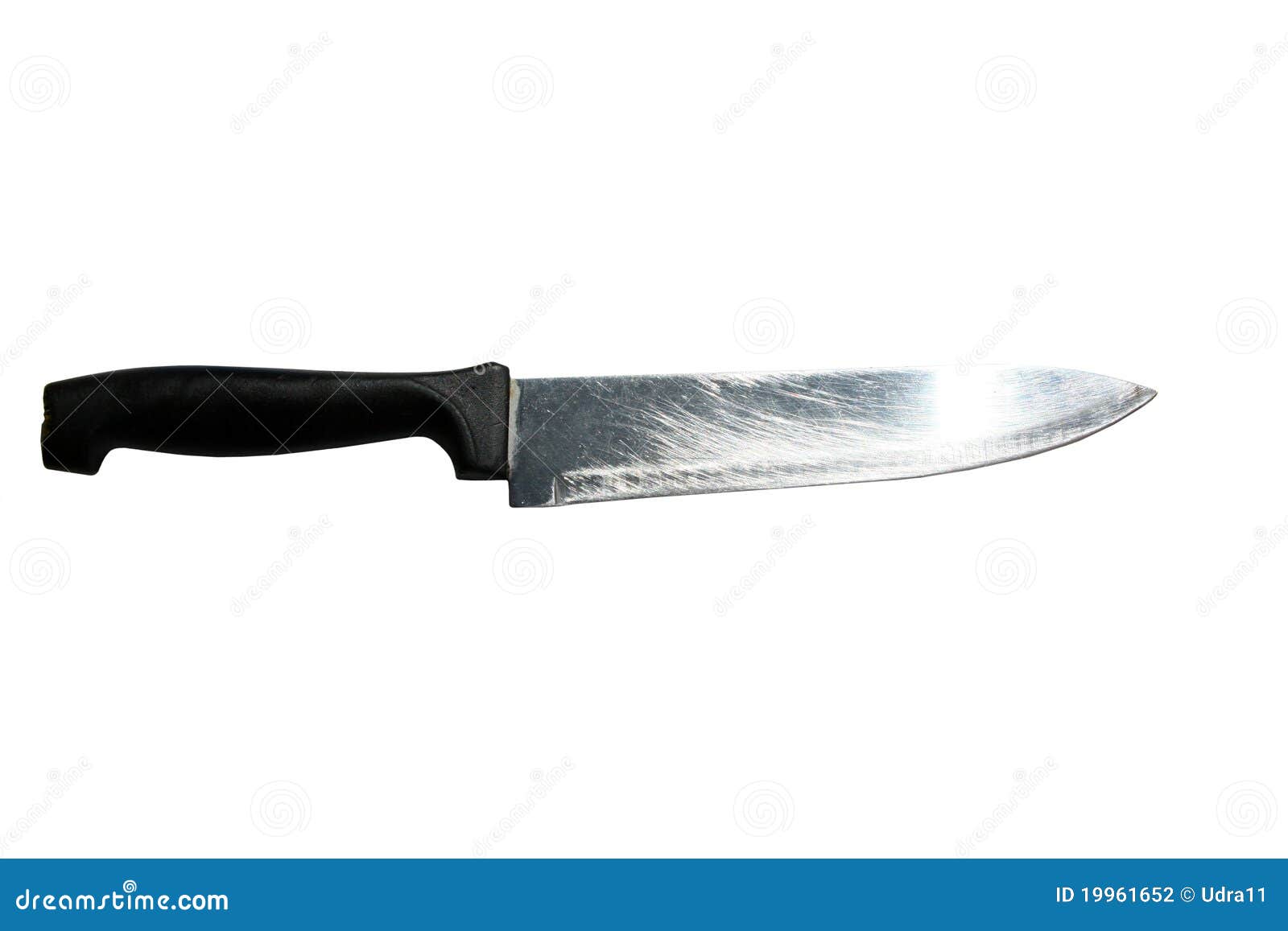 Kitchen knife isolated stock photo. Image of kitchen - 19961652