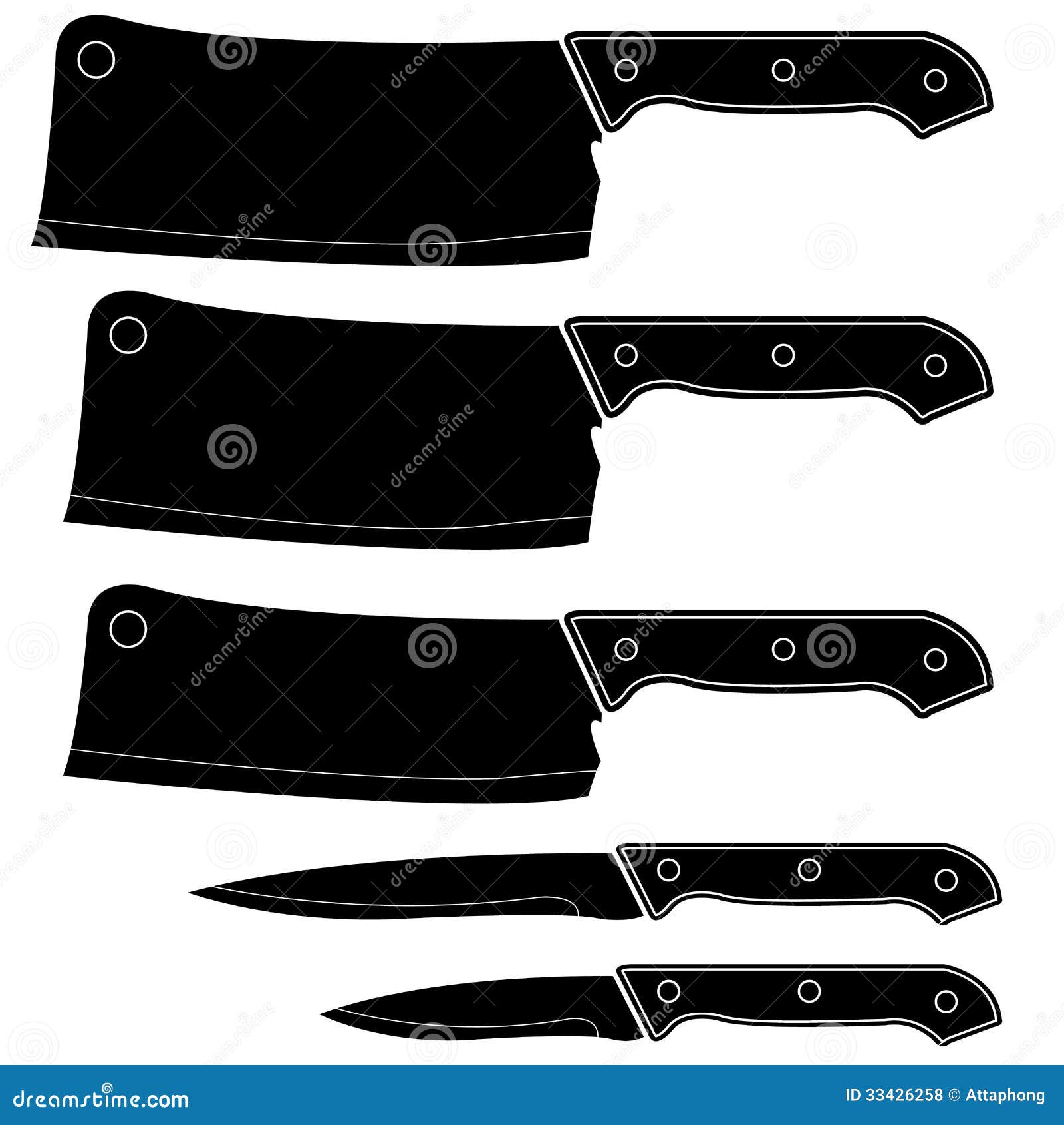 Chef Knife Vector