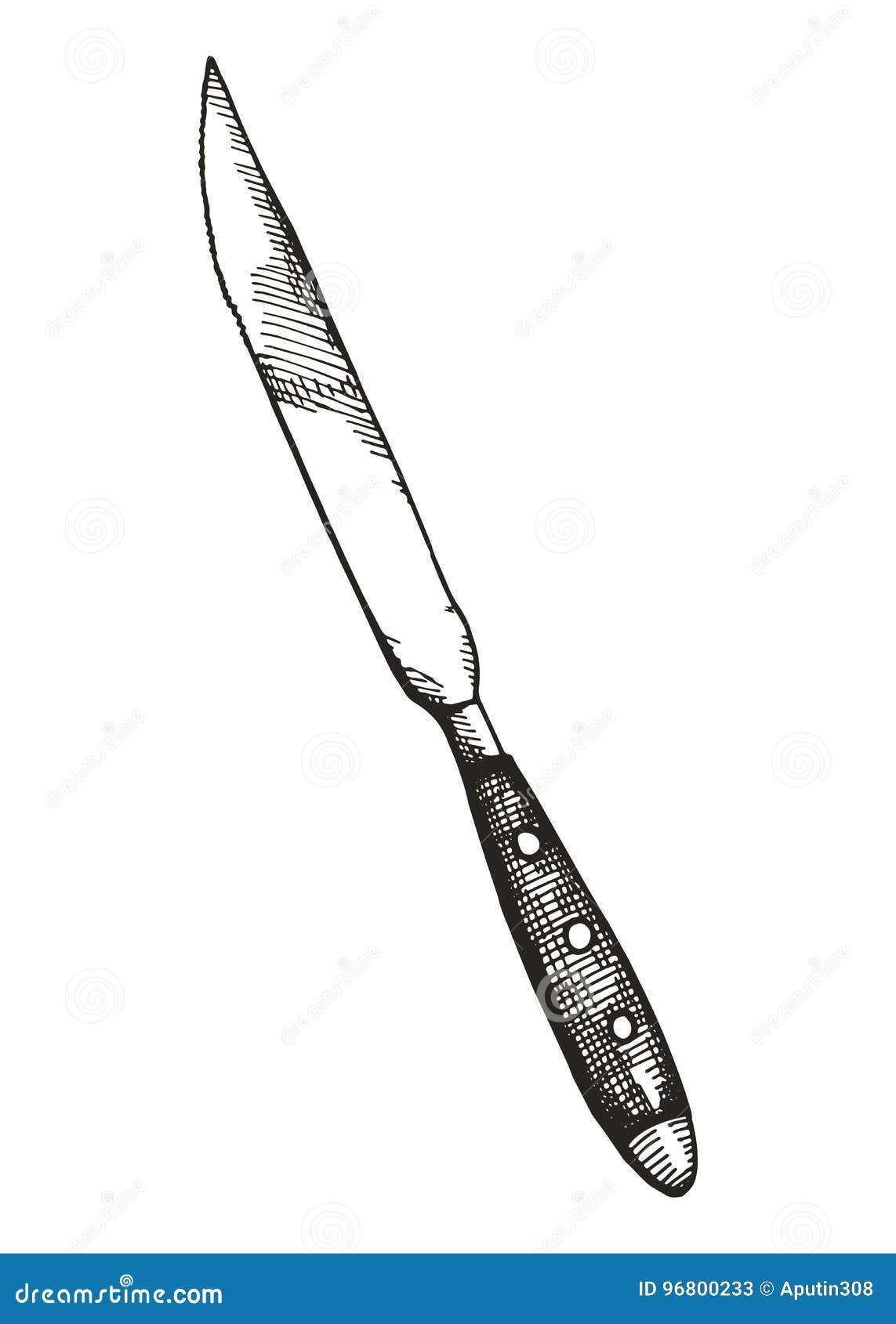 Kitchen Knife for Slicing Icon. Color Vector Illustration Stock Vector ...