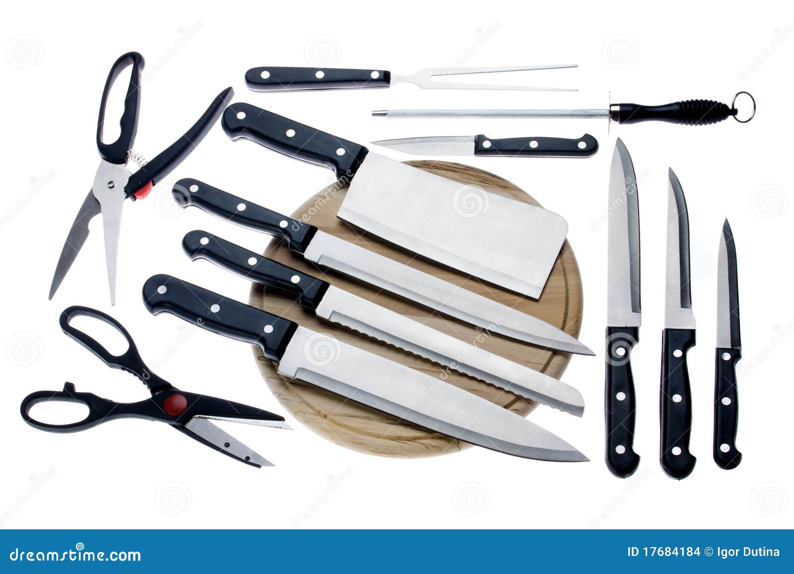 Kitchen Knives Stock Photography | CartoonDealer.com #15800804