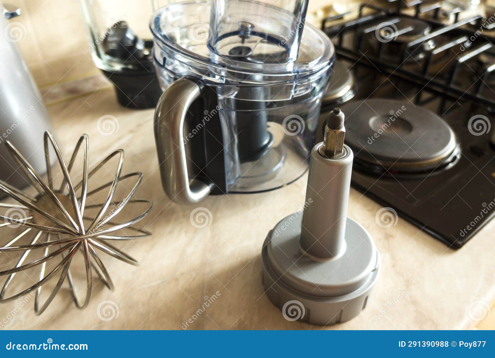Kitchen Machine, Food Processor. Nozzles, Parts, Accessories, Stock ...