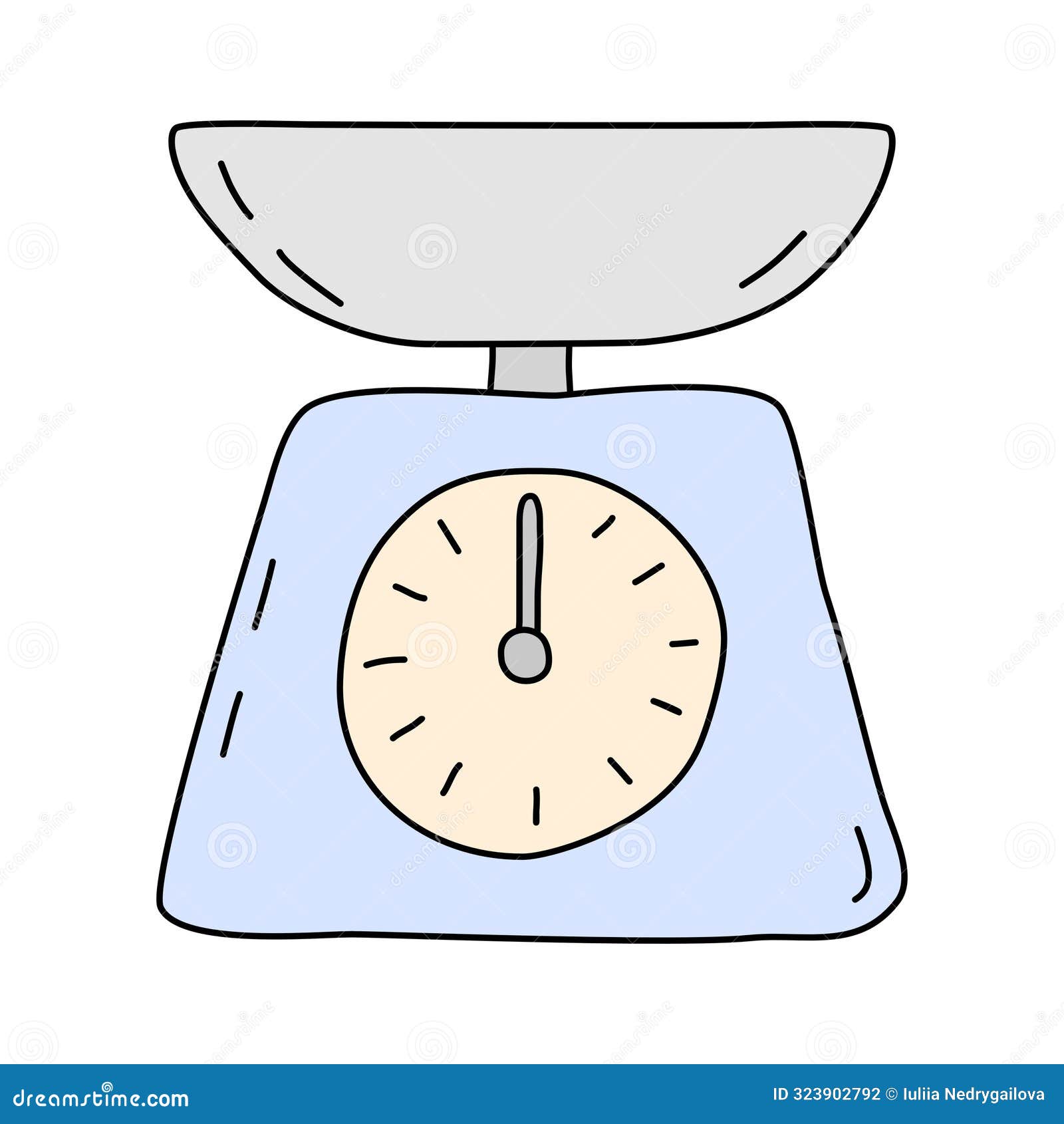 Kitchen Mechanical Dial Scale with a Bowl, Cooking or Baking Kitchen ...