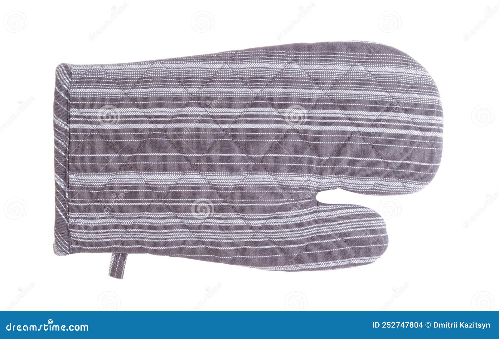 Kitchen Mitten for Hot Isolated Stock Photo - Image of grey, design ...