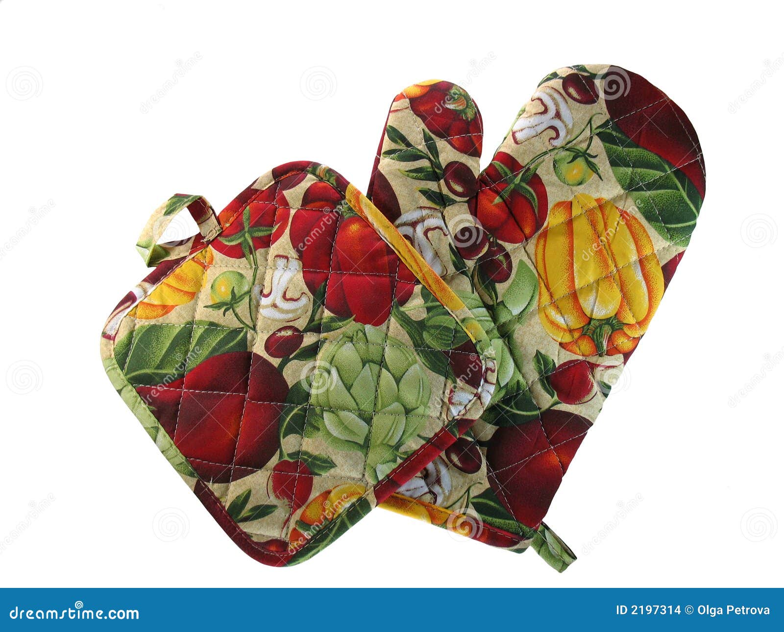 Kitchen Mitten for Protection Stock Photo - Image of domestic, security ...