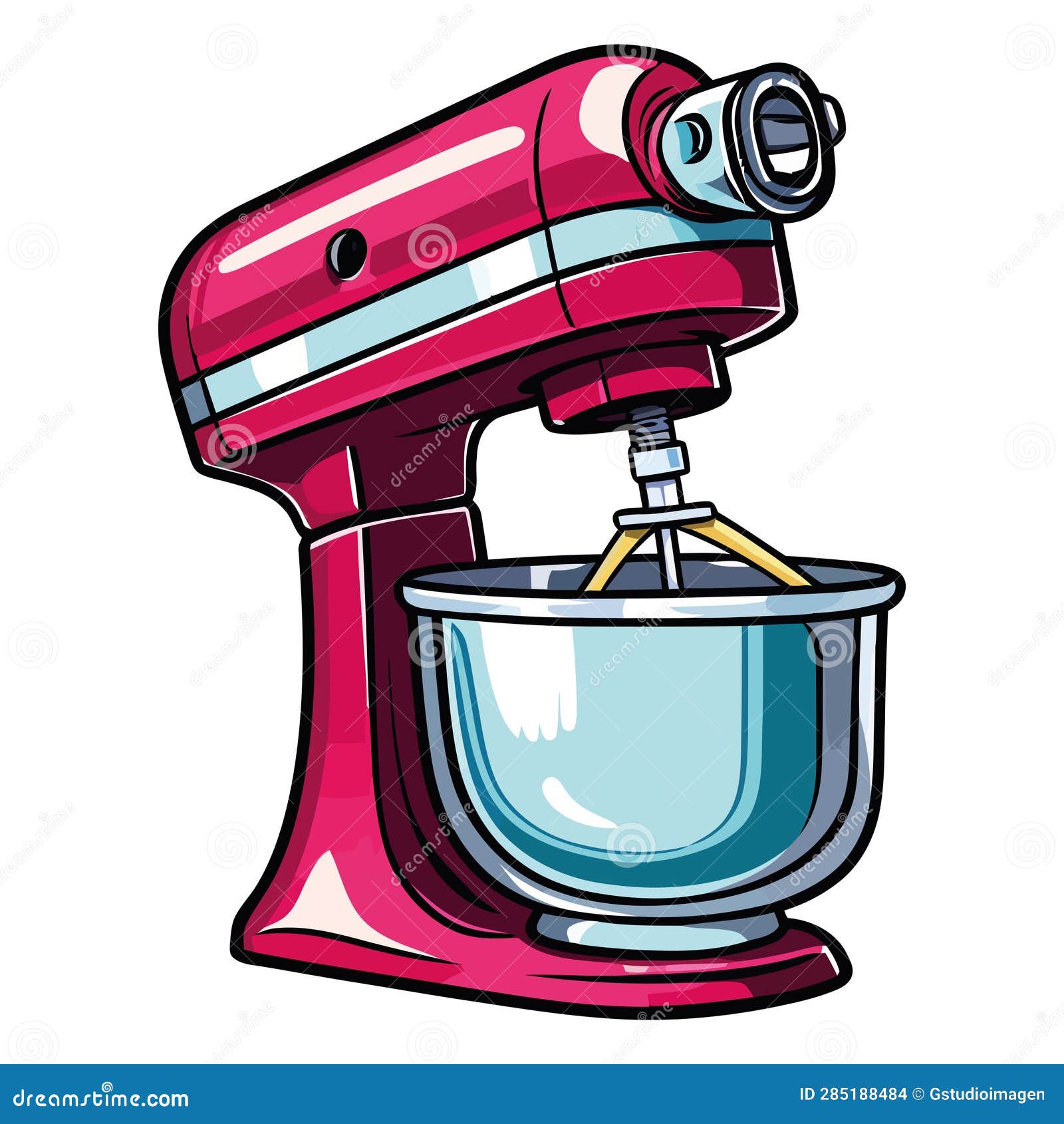Kitchen mixer design stock illustration. Illustration of domestic ...