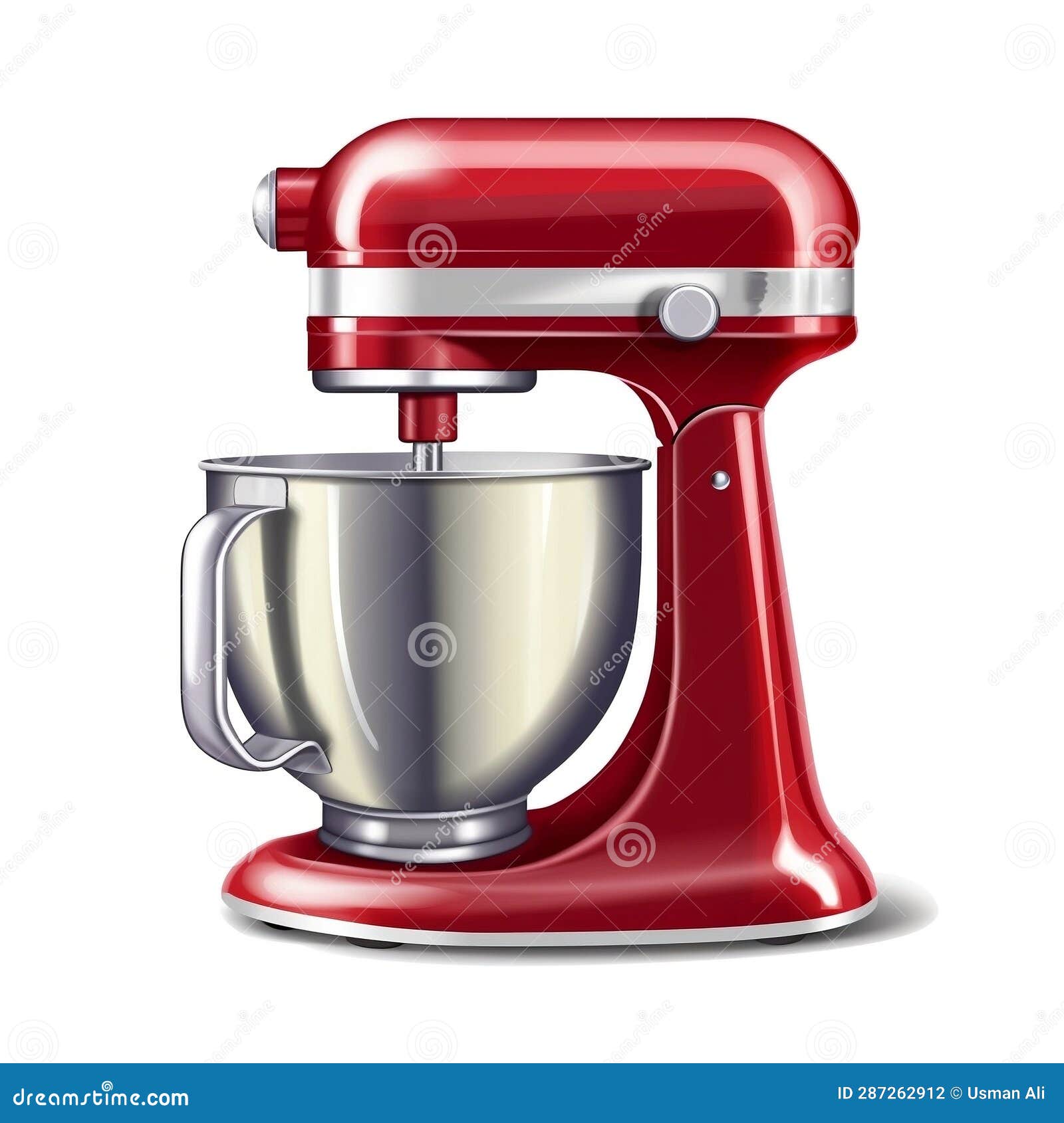 Kitchen Mixer on Transparent Background. AI Stock Illustration ...