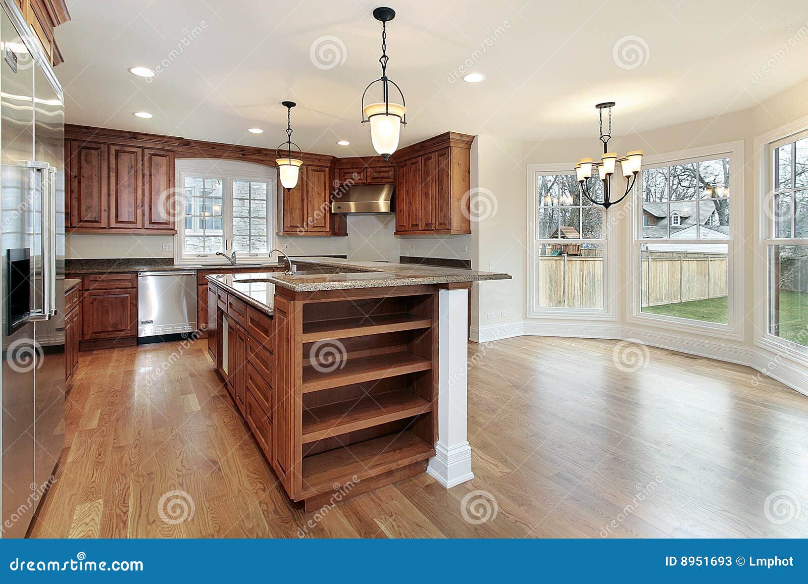Kitchen In New Construction Home Picture. Image: 8951693