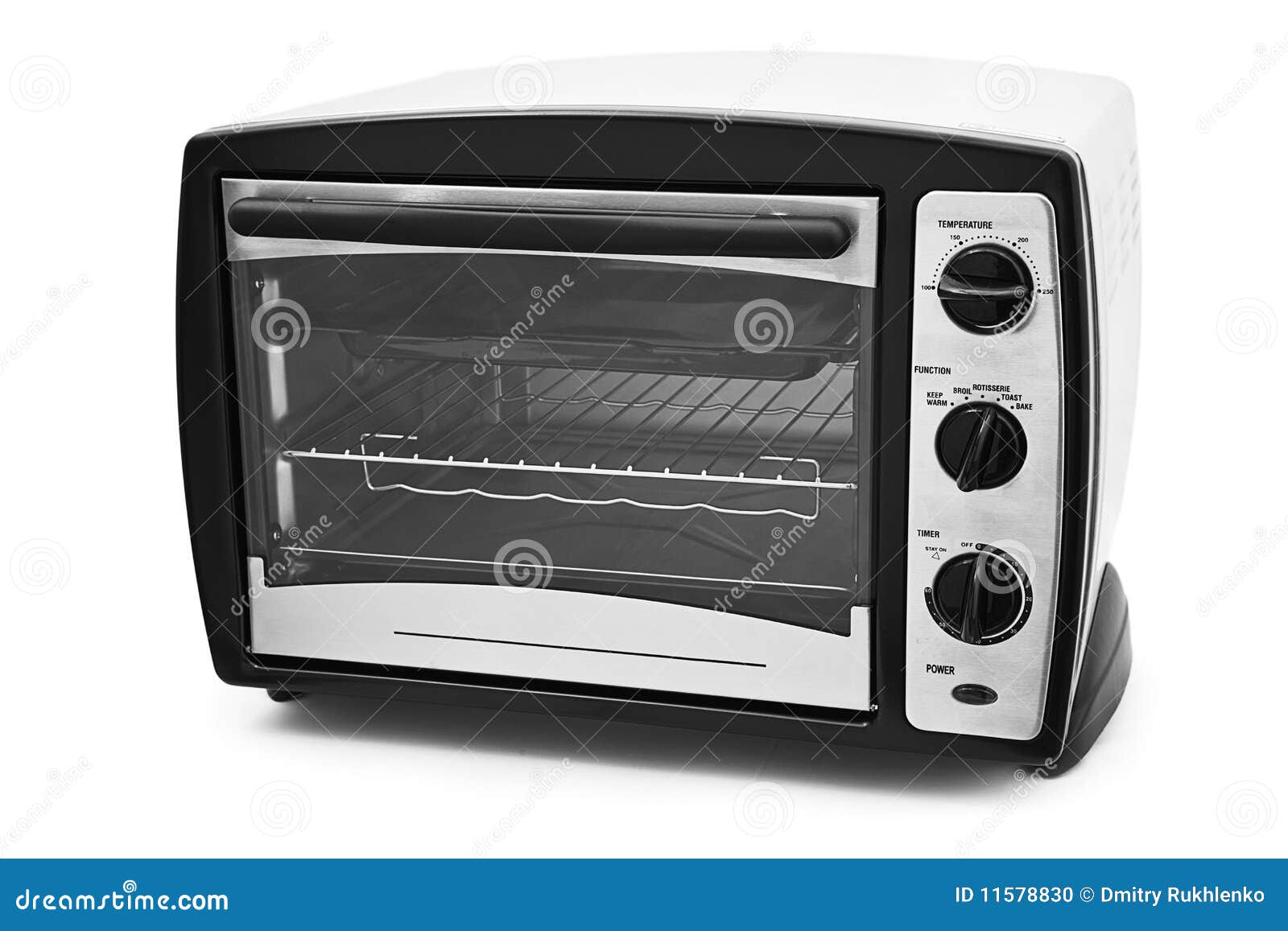 Kitchen oven isolated stock photo. Image of silver, kitchen - 11578830