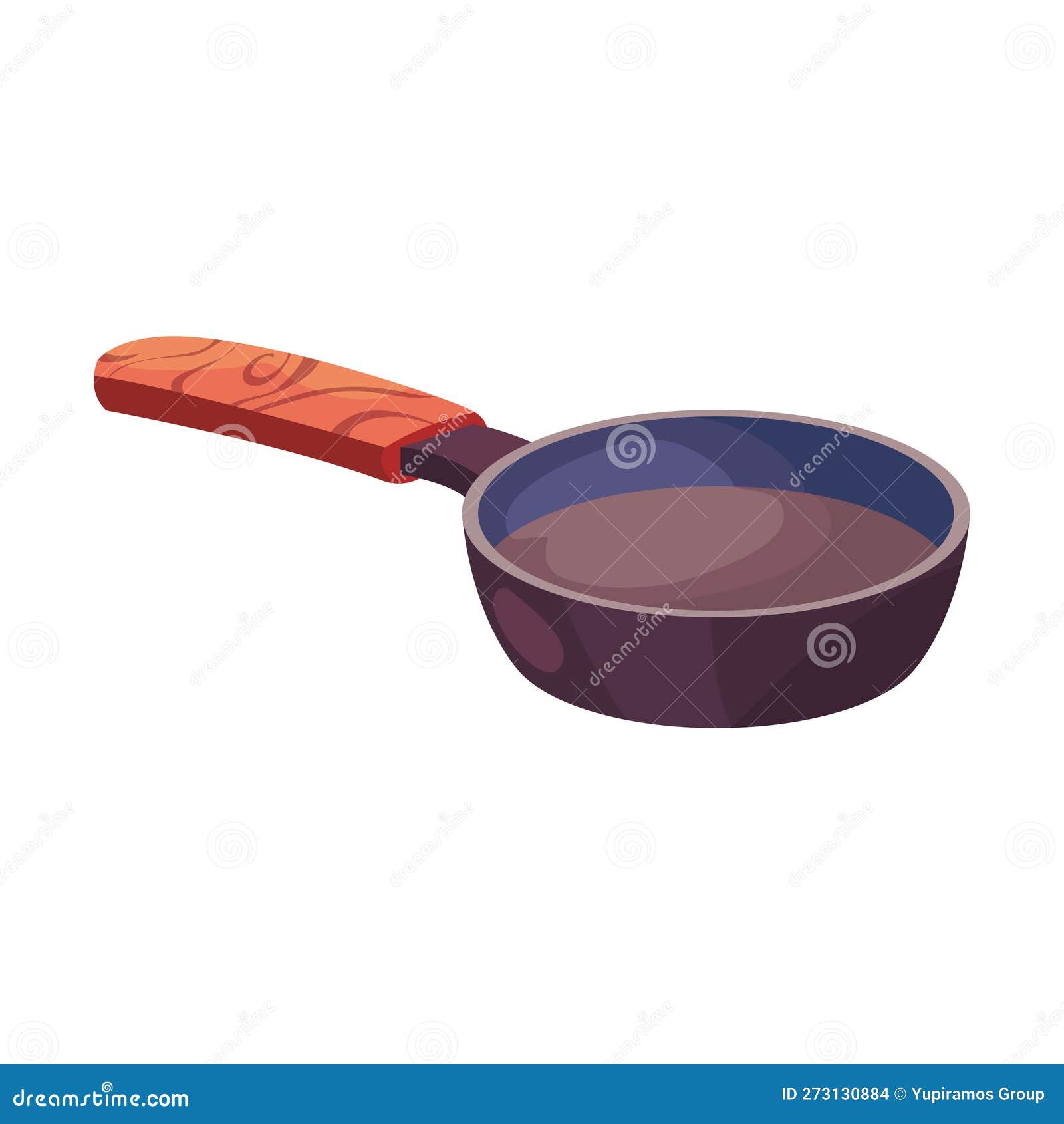 Kitchen pan design stock vector. Illustration of cook - 273130884