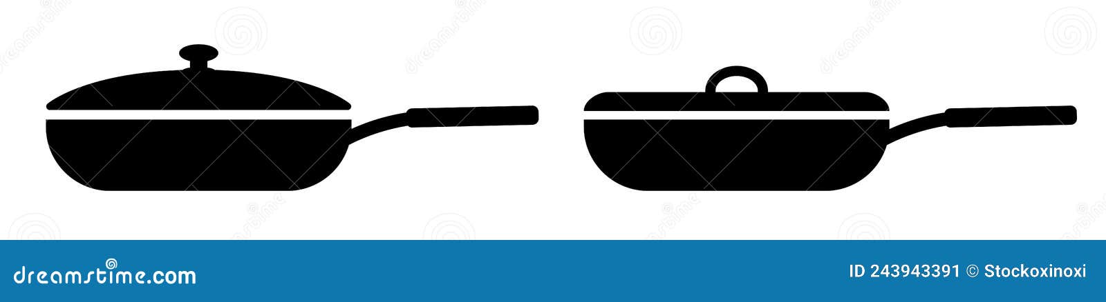 Kitchen pan vector symbol stock vector. Illustration of culinary ...