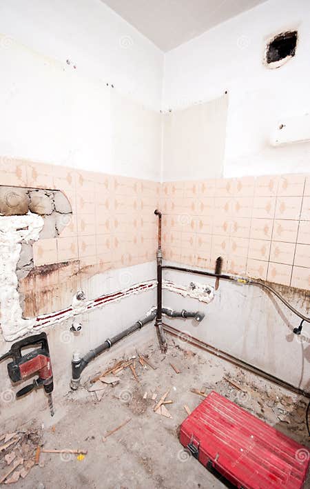 Kitchen renovation stock photo. Image of mess, renovation - 17311356