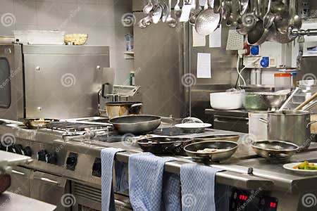 Kitchen restaurant stock image. Image of food, dish, furniture - 26221741