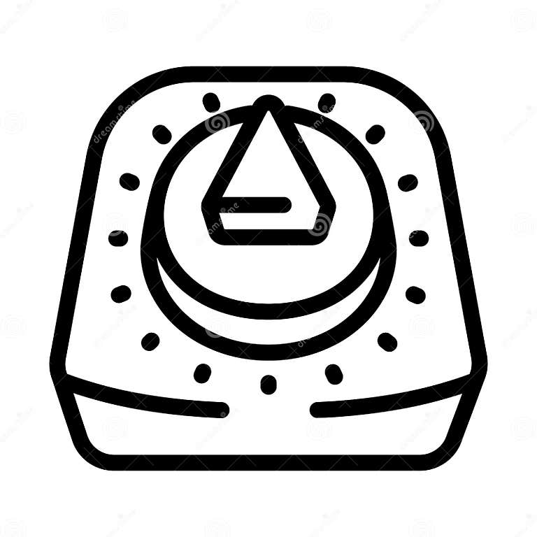 Kitchen Retro Timer Icon, Outline Style Stock Vector - Illustration of ...