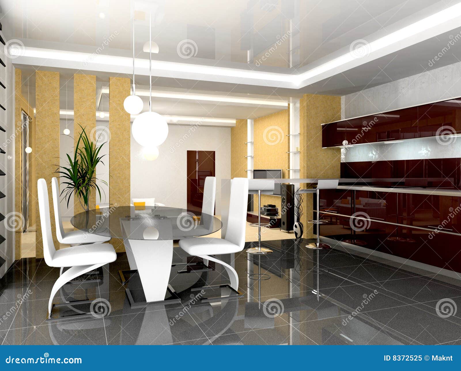 Kitchen room stock image. Image of addition, equipment - 8372525