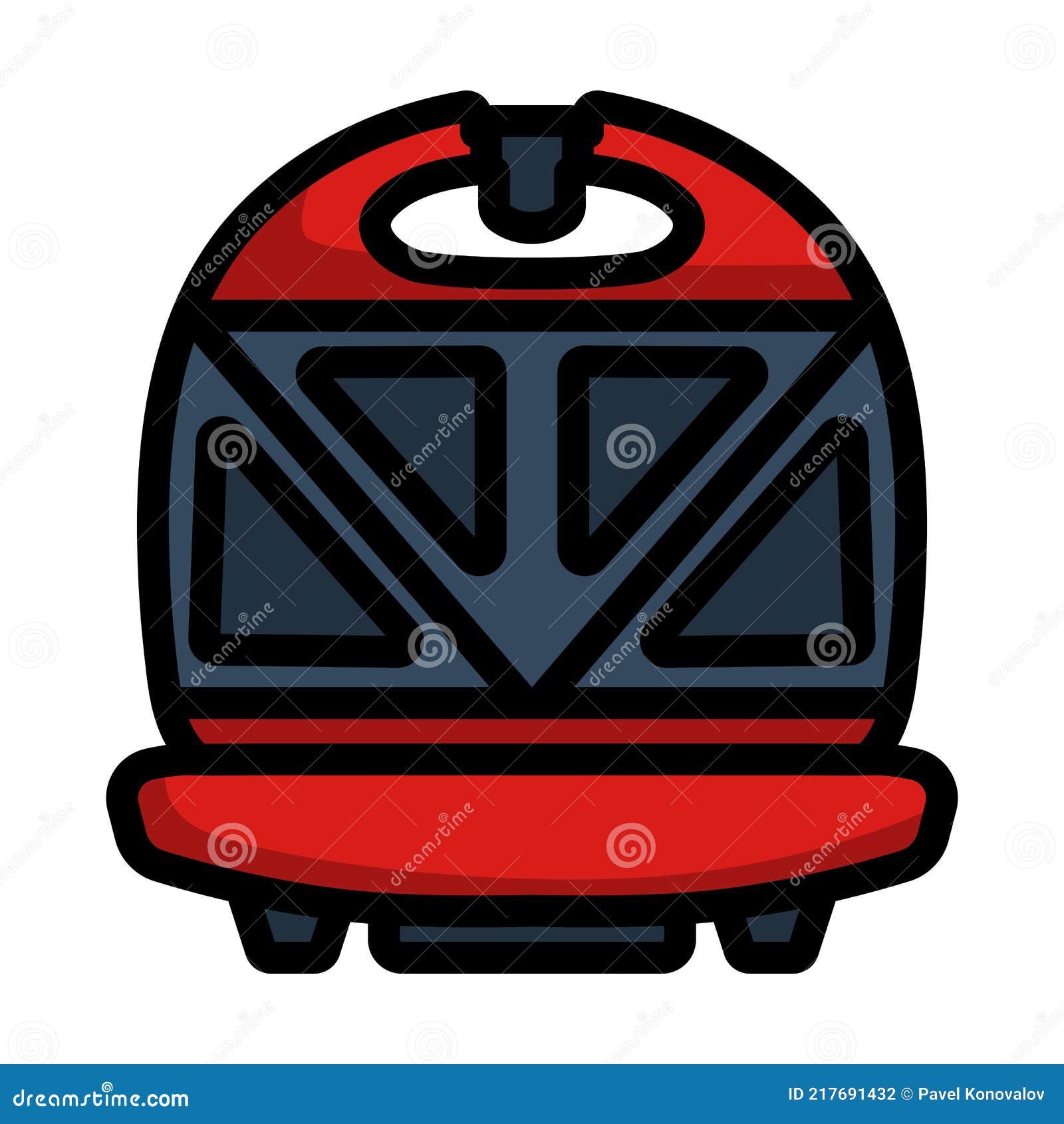 Kitchen Sandwich Maker Icon Stock Vector - Illustration of culinary ...