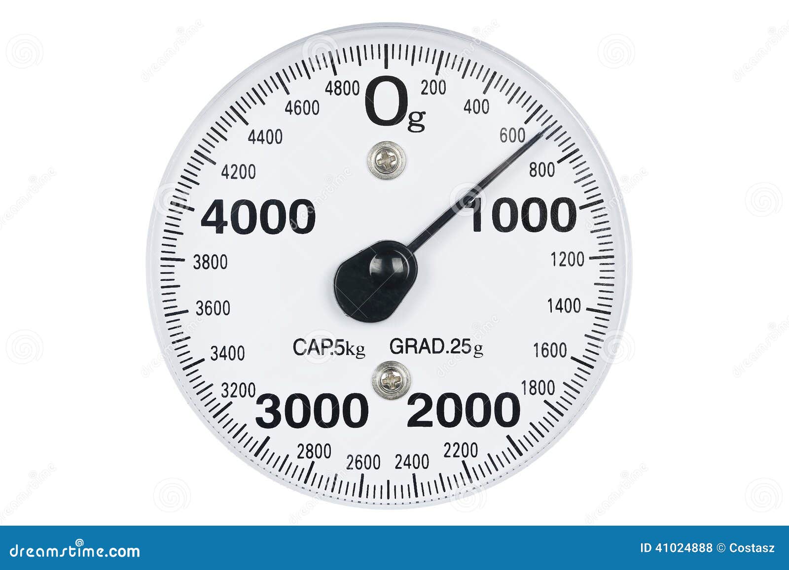 Kitchen scale stock photo. Image of face, balance, closeup - 41024888