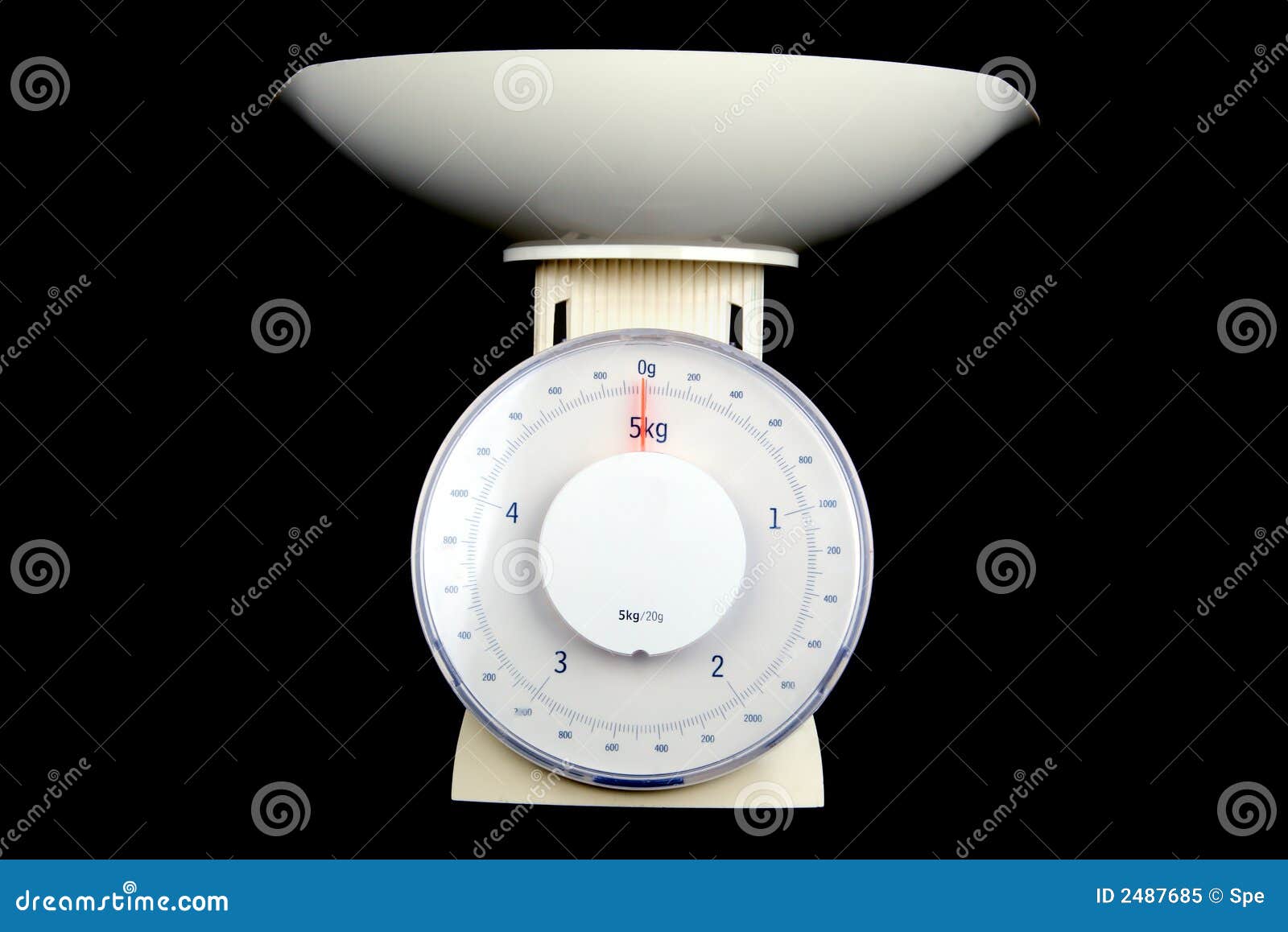 Kitchen scales stock image. Image of measuring, concept - 2487685