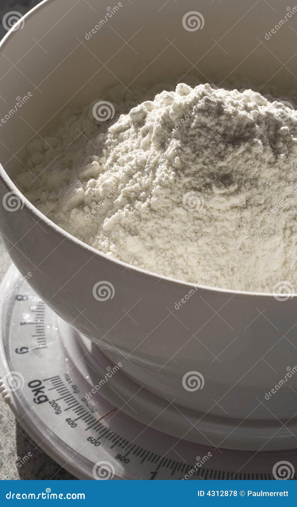 Kitchen scales stock photo. Image of ingredients, chef - 4312878