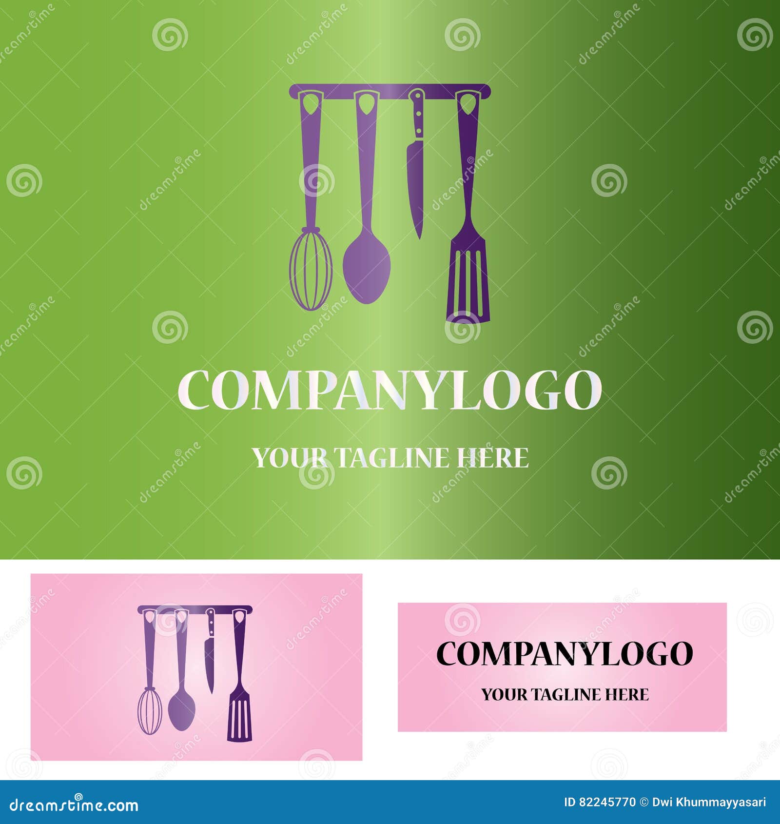 Kitchen set logo stock vector. Illustration of cookery - 82245770