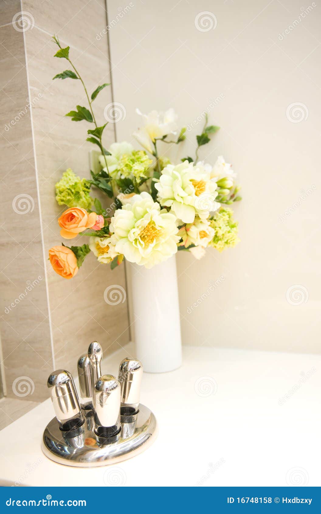 Kitchen setting stock photo. Image of aroma, blossom - 16748158
