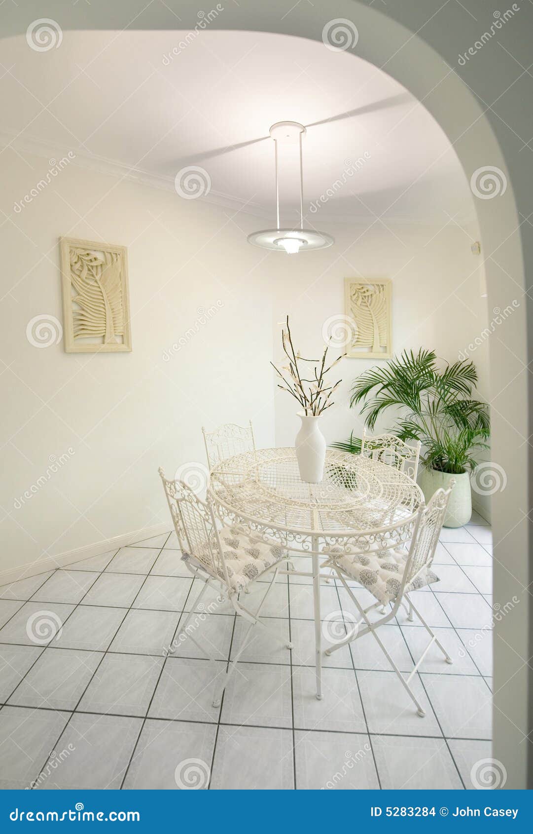 Kitchen setting stock photo. Image of clean, simple, stainless - 5283284