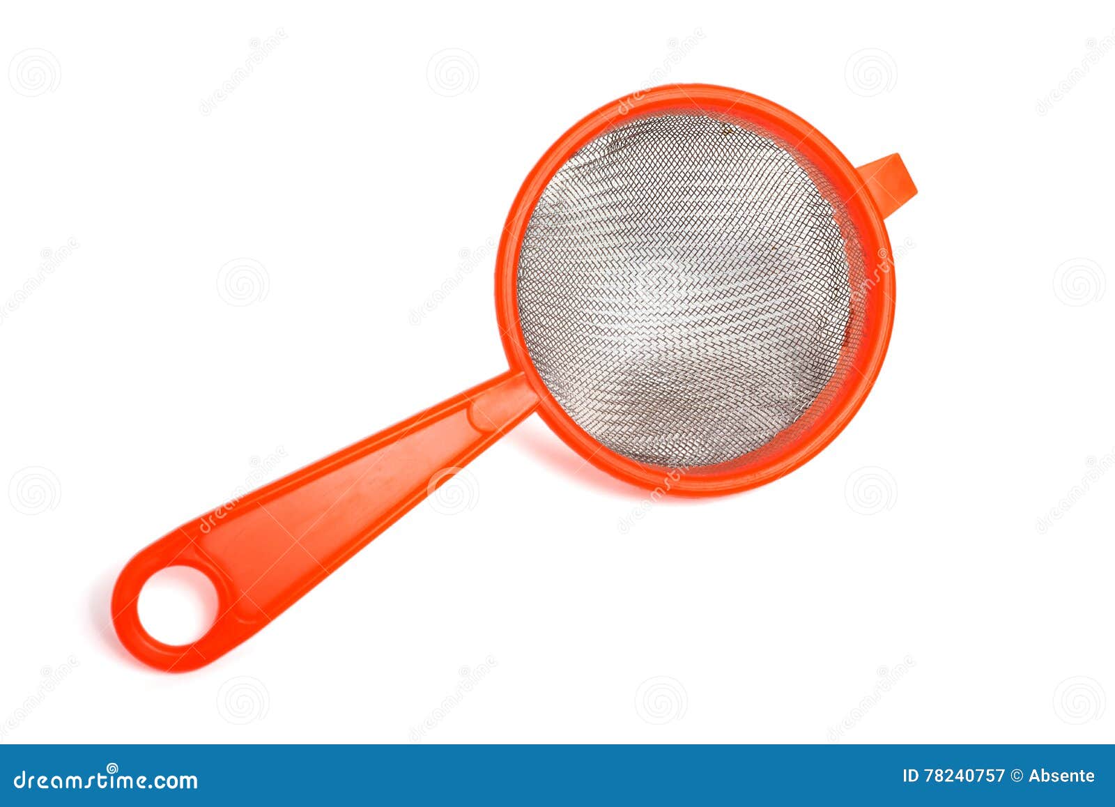 Kitchen sieve stock image. Image of kitchen, mesh, handle - 78240757
