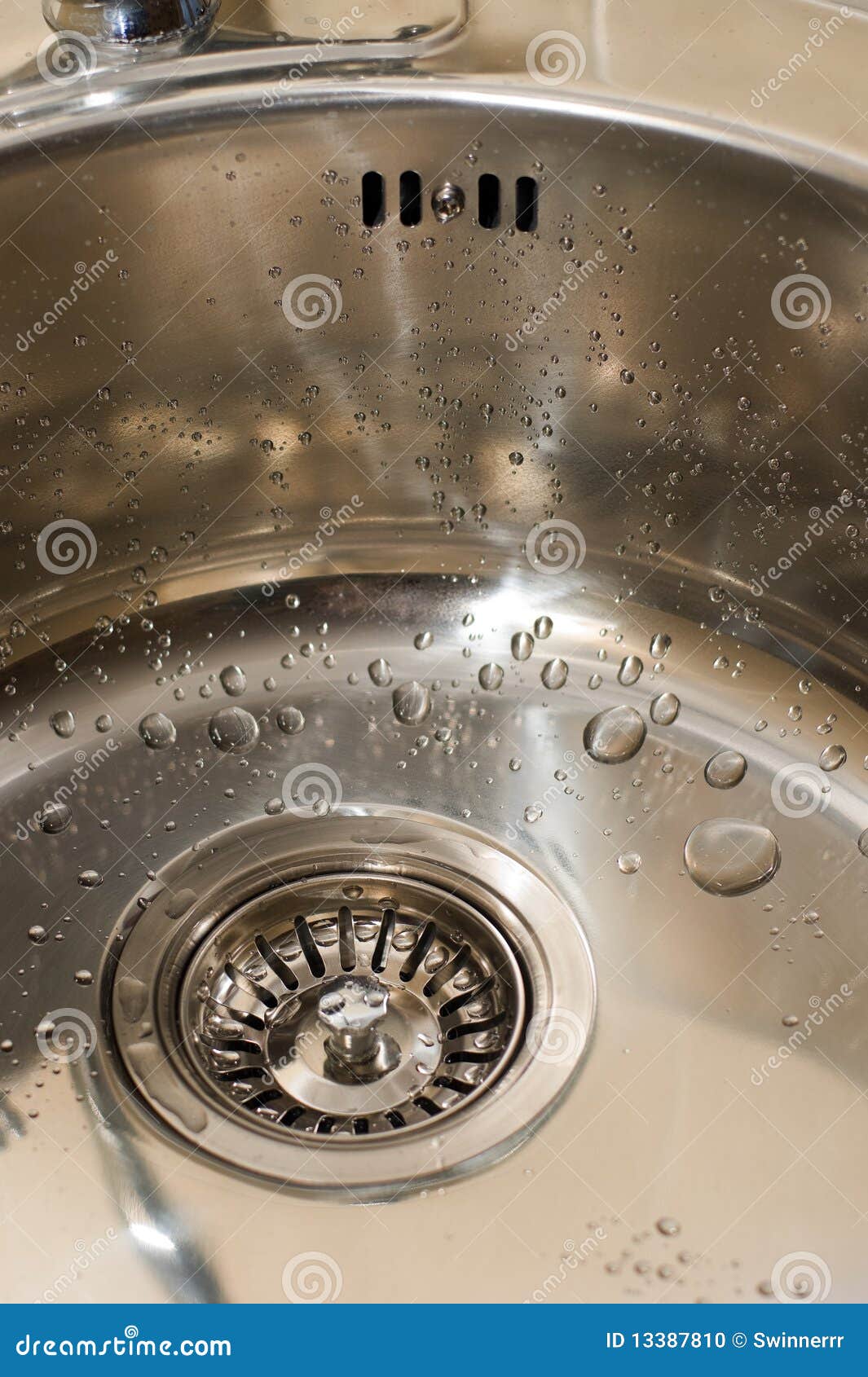 Kitchen Sink stock photo. Image of horizontal, house - 13387810