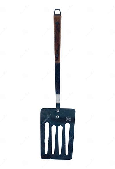 Kitchen spatula stock image. Image of nickel, household - 540181
