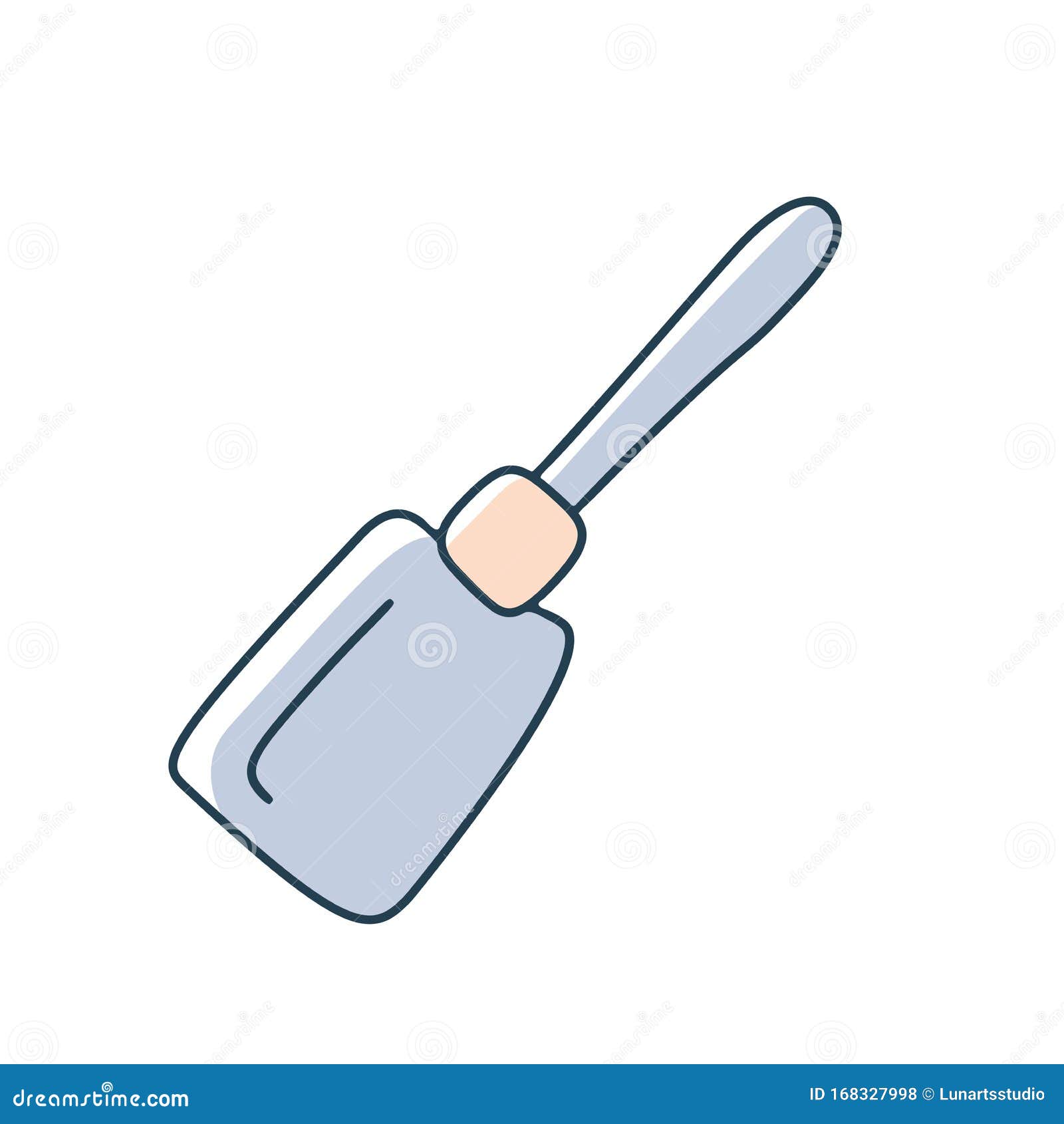 Kitchen Spatula Cartoon Doodle Vector Stock Icon in Flat Style ...