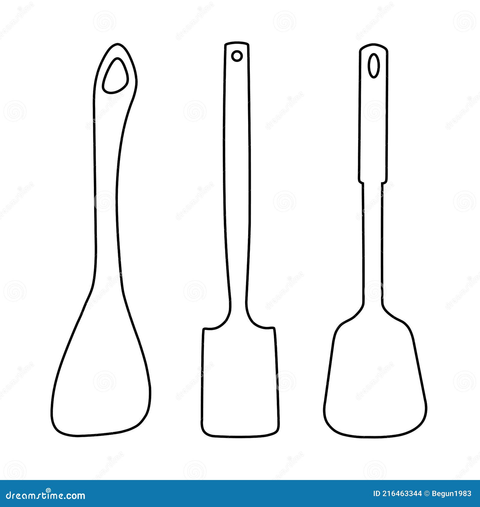 Kitchen Spatula Logo in Vector.Kitchen Spatula Vector Illustration Top ...