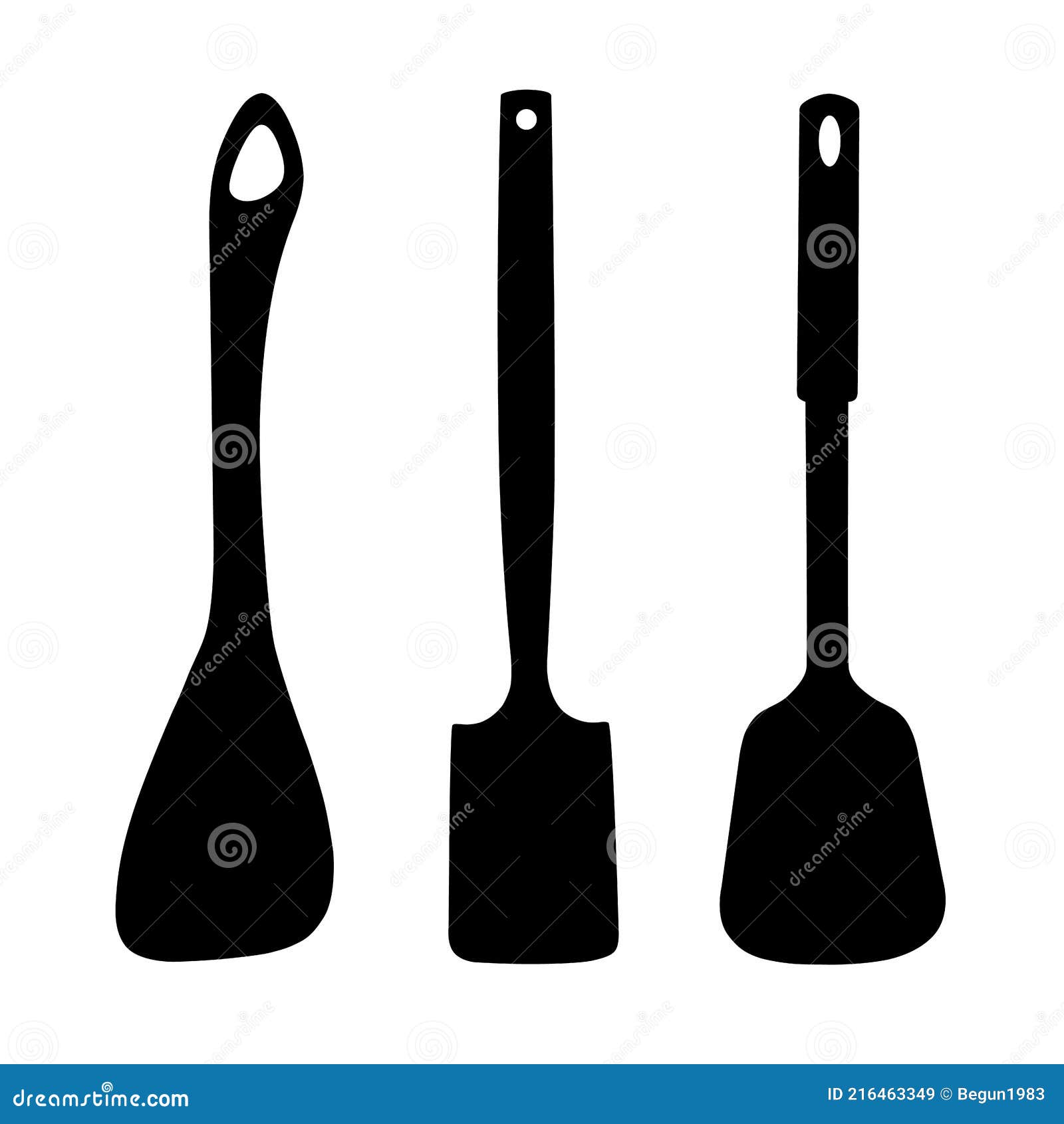Kitchen Spatula Logo in Vector.Kitchen Spatula Vector Illustration Top ...