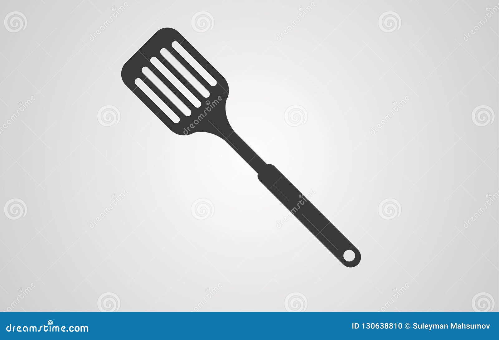 Kitchen Spatula Vector Icon Sign Symbol Stock Vector - Illustration of ...
