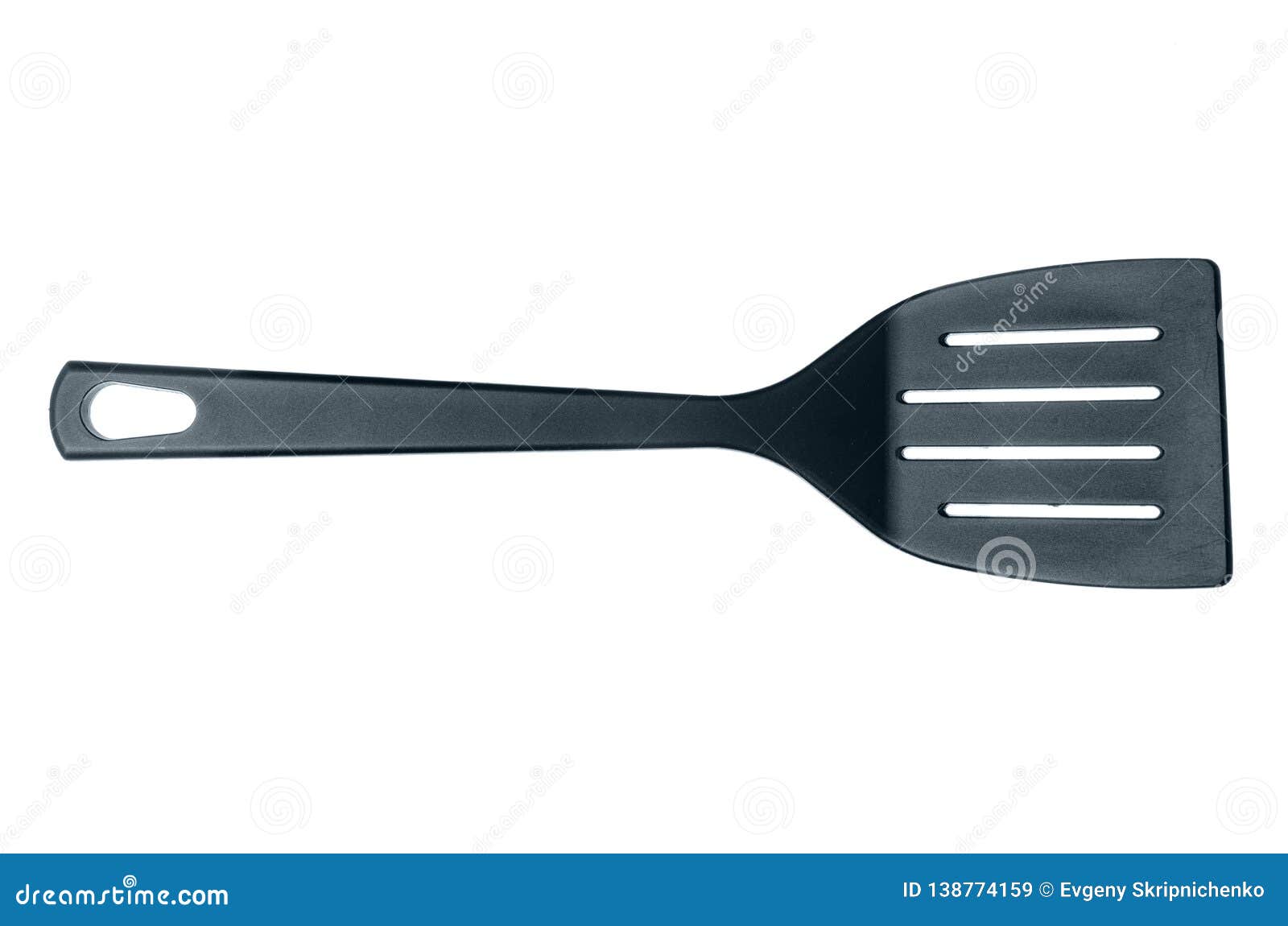 Kitchen Spatula on White Background Stock Illustration - Illustration ...