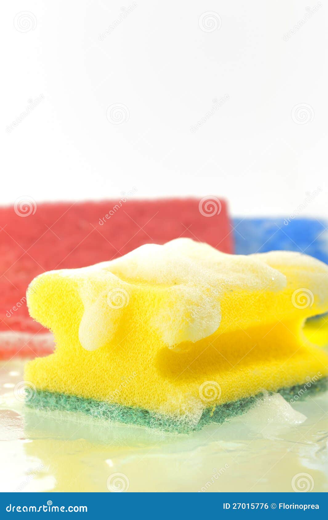 Kitchen sponge stock photo. Image of housekeeping, coarse - 27015776
