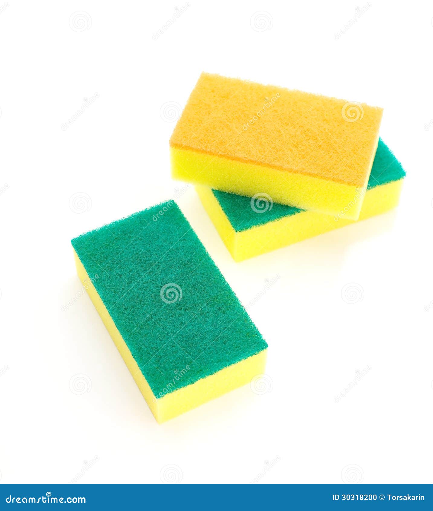 Kitchen sponge stock photo. Image of scrub, everyday - 30318200
